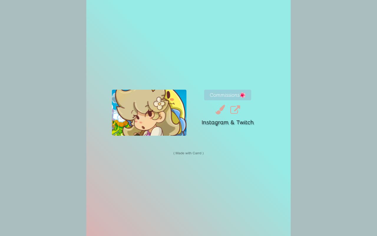 Marie's Commission page